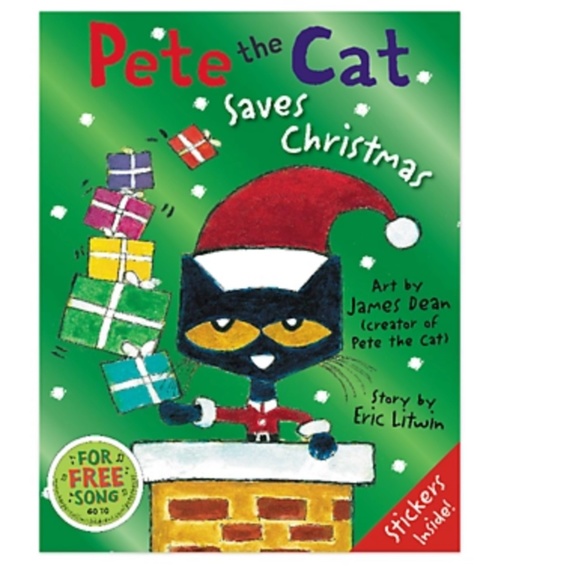 Other | Pete The Cat Pete Saves Christmashardcover Book | Poshmark